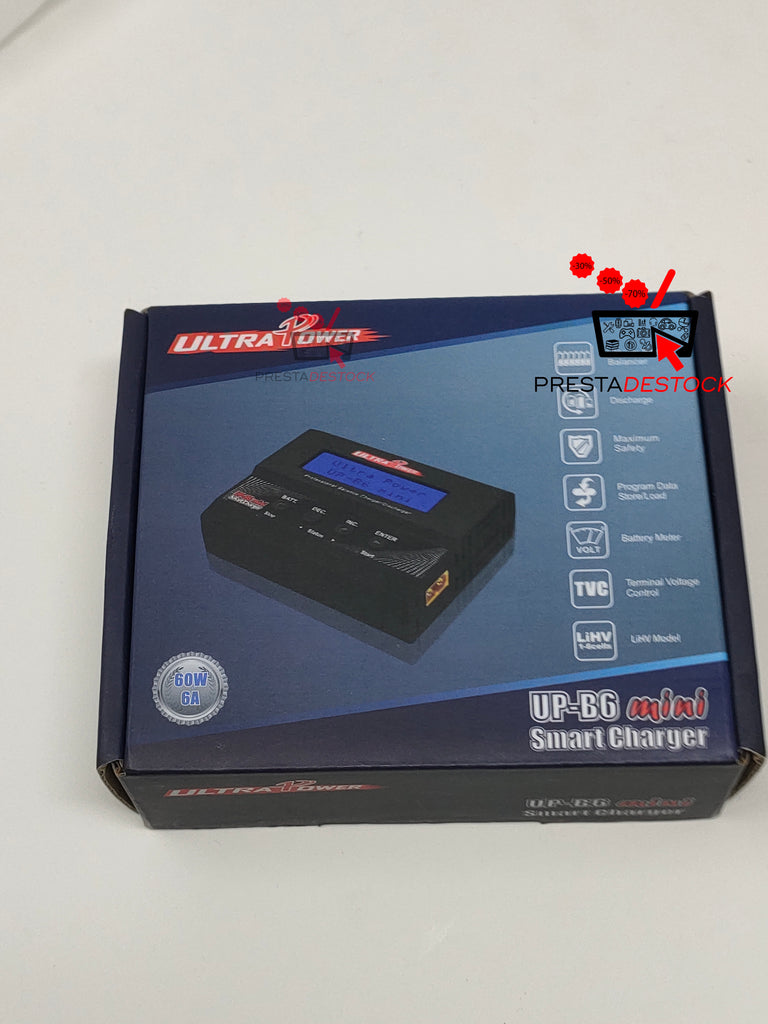 Chargeur de batterie Ultra Power UP-B6 Chargeur de batterie AC/DC Smar
