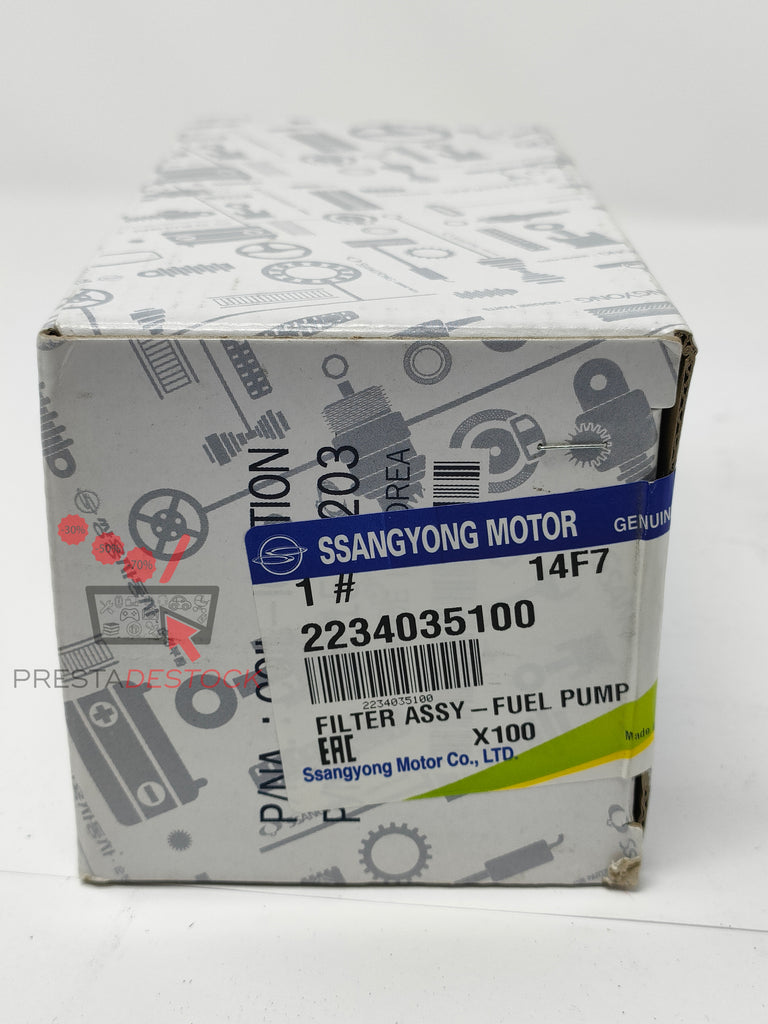 Filtre a essence pour Ssangyong Tivoli 1.6L G16F 2015+ Pièce d'origine