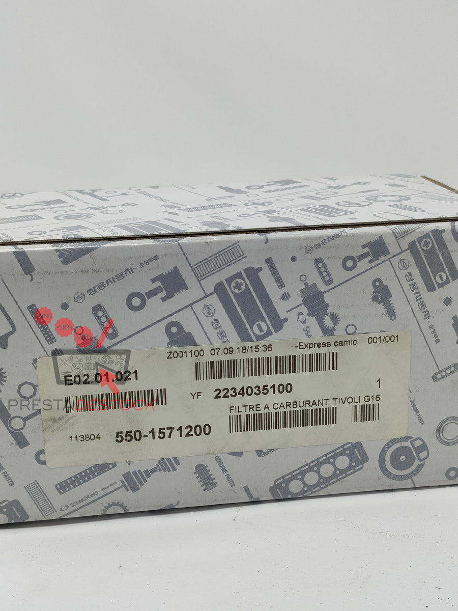 Filtre a essence pour Ssangyong Tivoli 1.6L G16F 2015+ Pièce d'origine